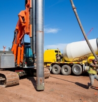 GeoConcrete (GCC) is used for very high loads in very poor soils