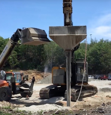 Precision Grouted Rammed Aggregate Pier System | Ground Grouting