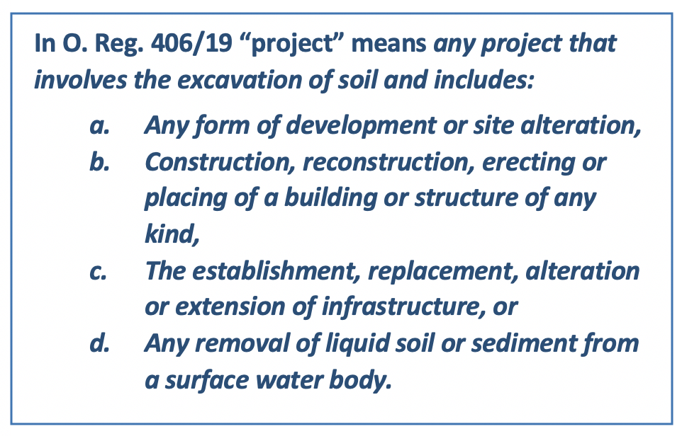 Ontario’s Excess Soil Management Regulation: Responsibilities Shift to ...